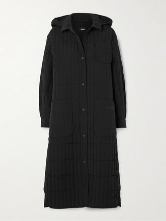 Mackage Tadoka Daunenmantel Aus Gestepptem, Recyceltem Shell Mit Kapuze - Schwarz