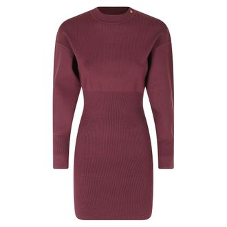 Anine Bing Robe Imane - Femme - Robes - Rouge - Taille: 38 FR