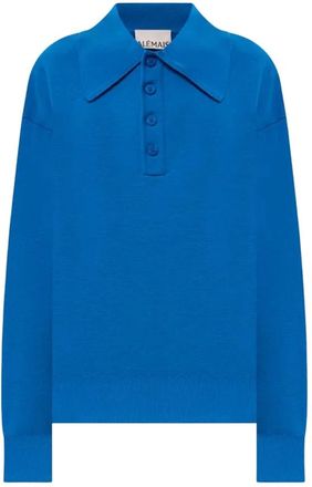 Alemais Claudia Gestricktes Polo - - Tops - Damen - Blau - S