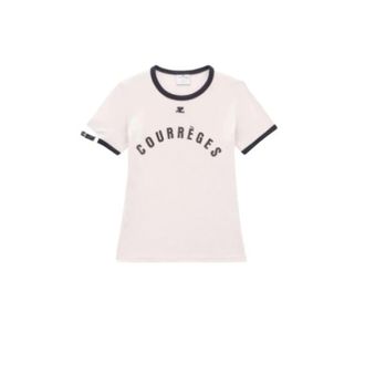 Courr&egrave;ges Beige Fashion Top Strap - - Tops - Damen - Wei&szlig; - L