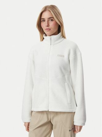 Columbia Fleecejacke Timber Meadow 2176091 Wei&szlig; Regular Fit