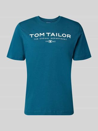 Tom Tailor Regular Fit T-Shirt aus reiner Baumwolle