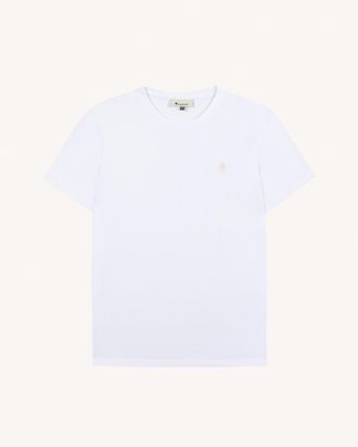 Faguo T-shirt blanc coton recycl&eacute; - ARCY
