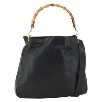 Gucci Sac &agrave; main vintage doccasion - Femme - Pre-owned - Noir - Taille: ONE Size