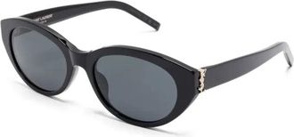 Saint Laurent Eyewear SLM148 Sunglasses - Black