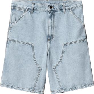 Carhartt Work in Progress Homme, Shorts, Bleu, Taille: W30 Double Knee Shorts