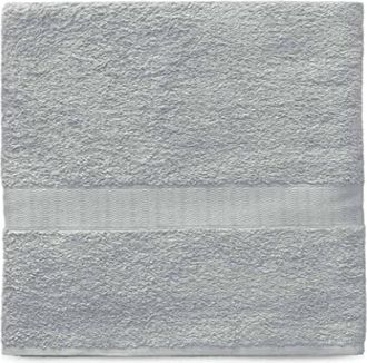 Gabel Duschtuch, Uni, 100% Baumwolle, 5 x 27.5 x 37 cm 5x27.5x37 cm grau