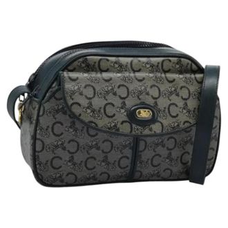Celine Pre-owned Cuir sacs-celine - Femme - Pre-owned - Bleu - Taille: ONE Size