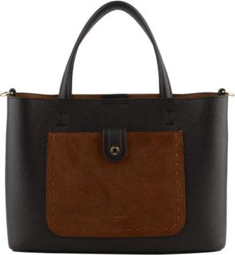 Pourchet Femme, Sacs, Brun, Taille: ONE Size Sacs &agrave; main