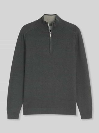 Tom Tailor Regular Fit Pullover mit Troyerkragen