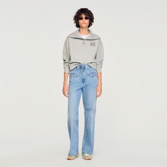 Sandro Weite Jeans