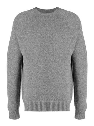 Jil Sander Pull Col Rond - Gris