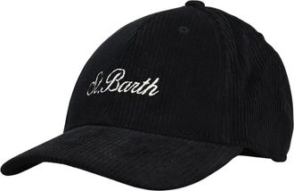 MC2 Saint Barth Homme, Accessoires, Noir, Taille: ONE Size Baseball Cap Corduroy
