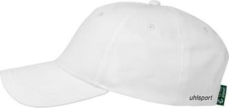 Uhlsport Base Cap Fermeture à Pression, Blanc, Taille Unique Hommes