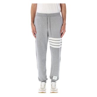 Thom Browne Klassische Loopback Sweatpants - - Trousers - Herren - Grau - 2XL