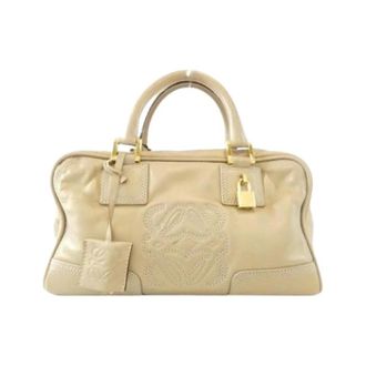 Loewe Sac &agrave; main Pre-owned - Femme - Pre-owned - Beige - Taille: ONE Size