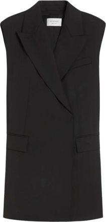 Sportmax Femme, Vestes, Noir, Taille: 38 FR Vestes