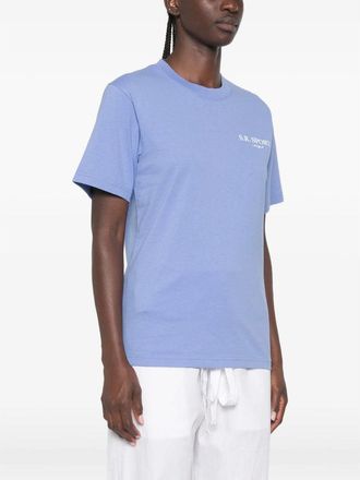 Sporty & Rich Softe T-Shirt - Blue
