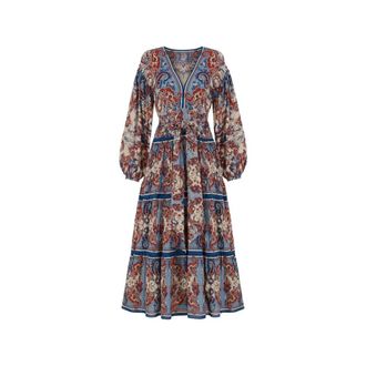 Farm Rio Vestido ML - - Dresses - Damen - Mehrfarbig - XS