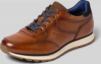Bugatti Sneaker aus Leder mit Label-Detail Modell Cirino