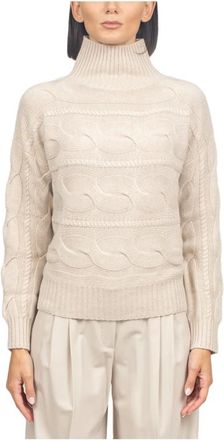 Max Mara Femme, Pulls, Beige, Taille: 40 FR Vodka Sweater