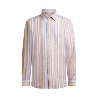 Etro Gestreiftes Hemd - - Shirts - Herren - Mehrfarbig - XL