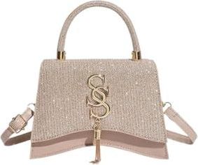 Generic AOYEAH Sac de soirée strass mode, Pochette à bandoulière de luxe haut de gamme, Pochette femme