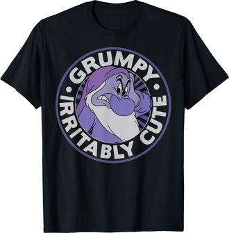 Disney Snow White Grumpy Irritably Cute Graphic T-Shirt T-Shirt