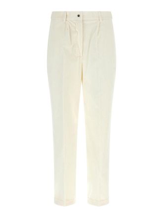 Kiton Casual Hose - Wei&szlig;