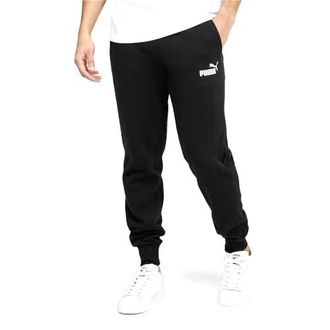 Puma Mens Essentials Fleece Sweatpants, Cotton Black, XXL