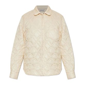 Moncler Gestepptes Hemd - - Jackets - Damen - Beige - XS
