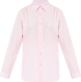 Givenchy chemise &agrave; logo brod&eacute; - Rose