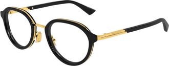 Bottega Veneta Sph&auml;rische Metallrahmen-Brille - - Accessories - unisex - Schwarzk - ONE SIZE
