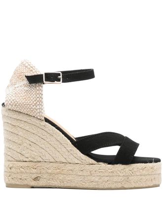 Castaner espadrilles Bruna 110 mm - Noir