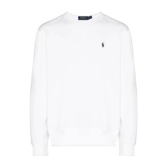 Polo Ralph Lauren Homme, Sweatshirts et sweats &agrave; capuche, Blanc, Taille: XL The RL Fleece SweaT-shirt