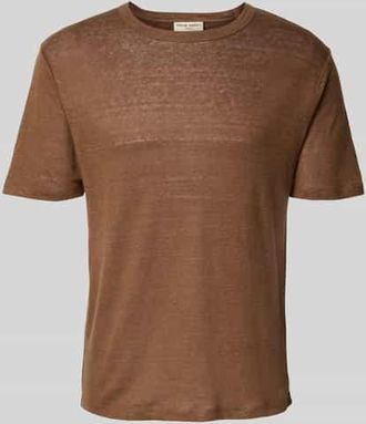 Officine G&eacute;n&eacute;rale Regular Fit T-Shirt aus reinen Leinen