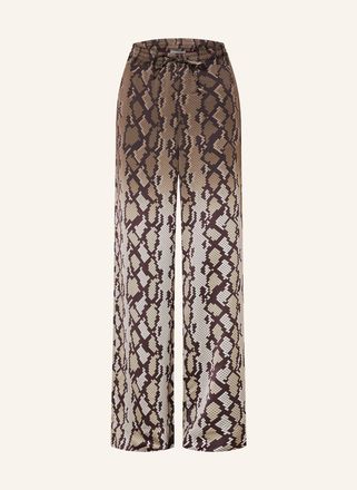 Stella McCartney Satinhose beige