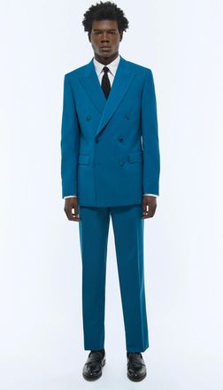 Fursac Costume crois&eacute; en toile de laine - Taille 44 - Homme