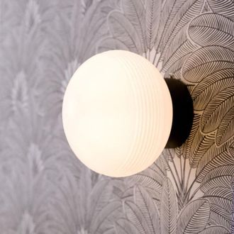Millumine Millumine - Applique globe Salle De Bain Ip44 noir Amar
