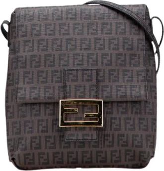 Fendi Sac bandouli&egrave;re vintage pr&eacute;-poss&eacute;d&eacute; - Femme - Pre-owned - Brun - Taille: ONE Size