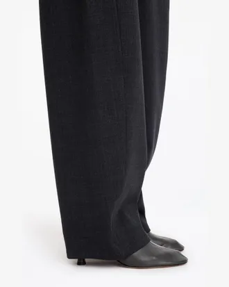 Arket Sock Boot Aus Leder -Grau