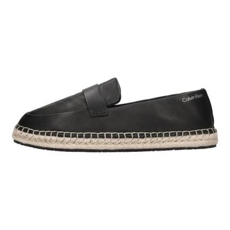 Calvin Klein Leder Espadrille Loafer - - Shoes - Damen - Schwarzk - 38 EU