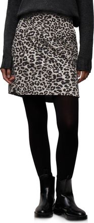 Street One Damen Rock in Wolloptik mit Nieten