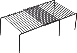 DOITOOL Erweiterbares K&uuml;chenregal aus Multifunktionaler Organizer mit Stapelbarem Design Platzsparend f&uuml;r K&uuml;chenschr&auml;nke und Arbeitsplatten zur Aufbewahrung v