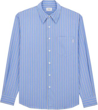 Saint Laurent Herren, Shirts, Blau, XLGr&ouml;&szlig;e