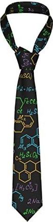 Generic Cravate &Eacute;quations Chimiques Formelle Cravates Fine Cravates Homme Pour Remise De Dipl&ocirc;me C&eacute;l&eacute;brations Mariage