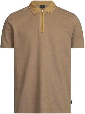 Paul Smith Polo &agrave; col zipp&eacute; en jacquard de coton