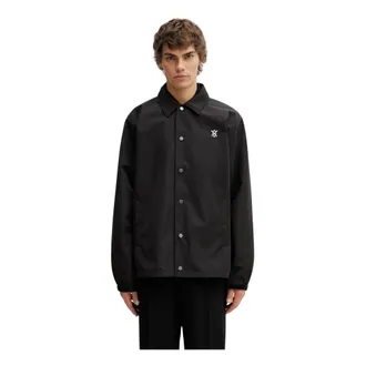 Daily Paper Clothing Alias Dias Coach Jacket - Homme - Vestes - Noir - Taille: 2XL