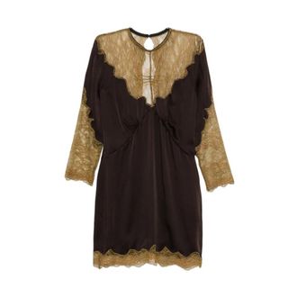 The Attico THE Attico Kleider - - Dresses - Damen - Braun - M