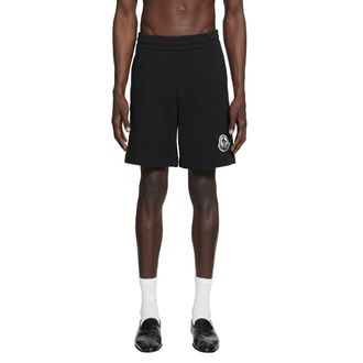 Moncler Logo Cotton jersey Shorts